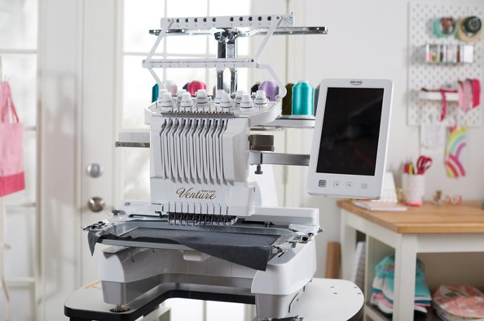 Venture 10 Needle Embroidery Machine | Rae-bon Sew & Quilt Shop