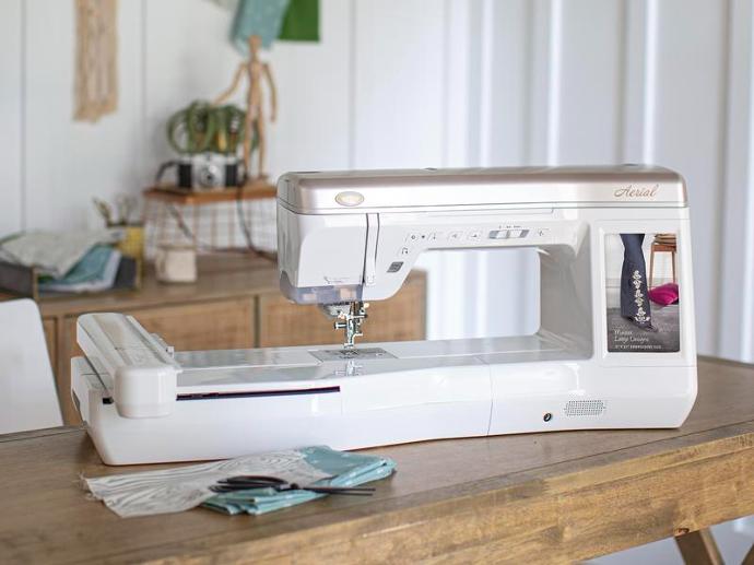 Aerial Sewing/Embroidery Machine | Rae-bon Sew & Quilt Shop
