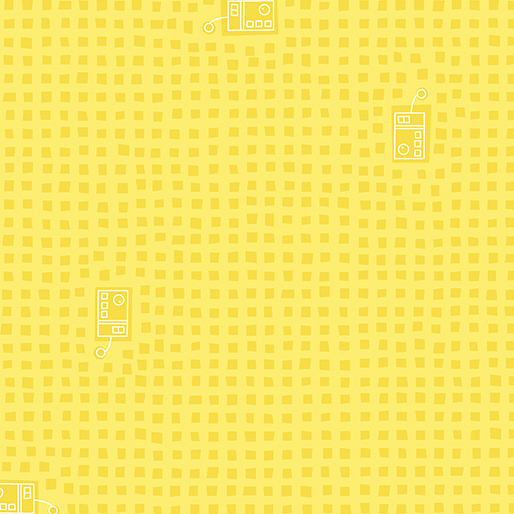 Robo Boogie Remote Lemonade | Rae-bon Sew & Quilt Shop